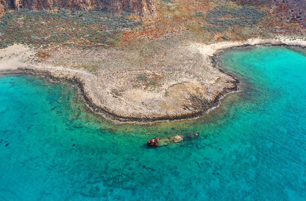 Full Day Cruise Tour to Balos beach & Gramvousa | Chania, Crete